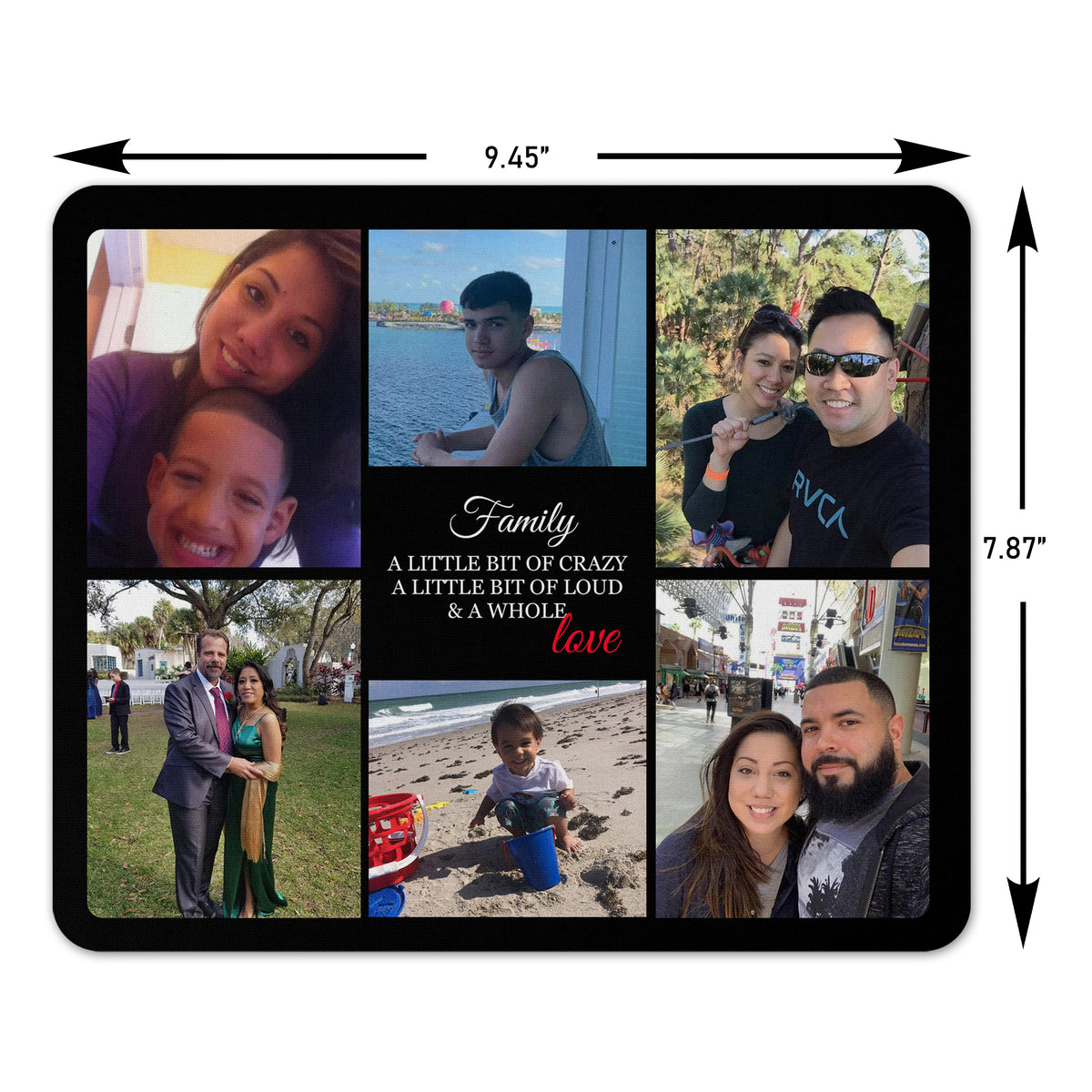 Personalized Photo Collage Mouse Pad – RTS Blanks and Buy-Ins